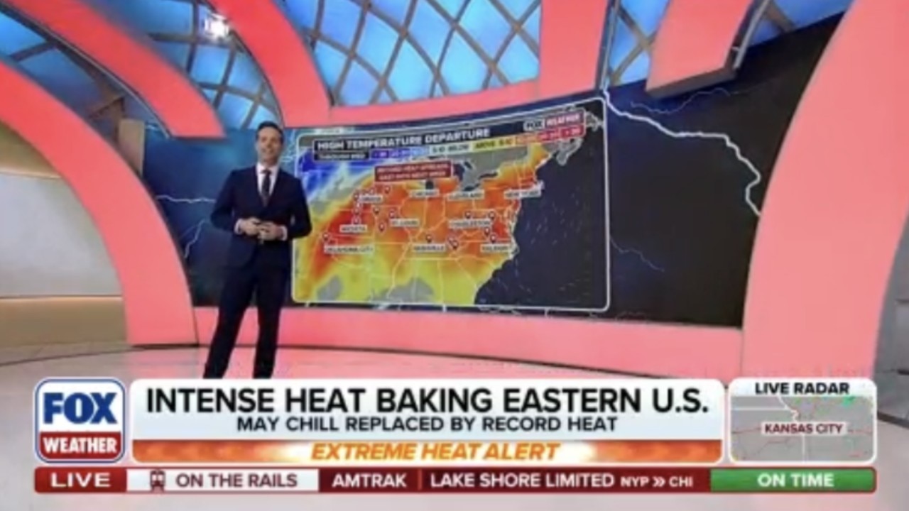 Intense heat baking the eastern US as summer-like temperatures take aim ...