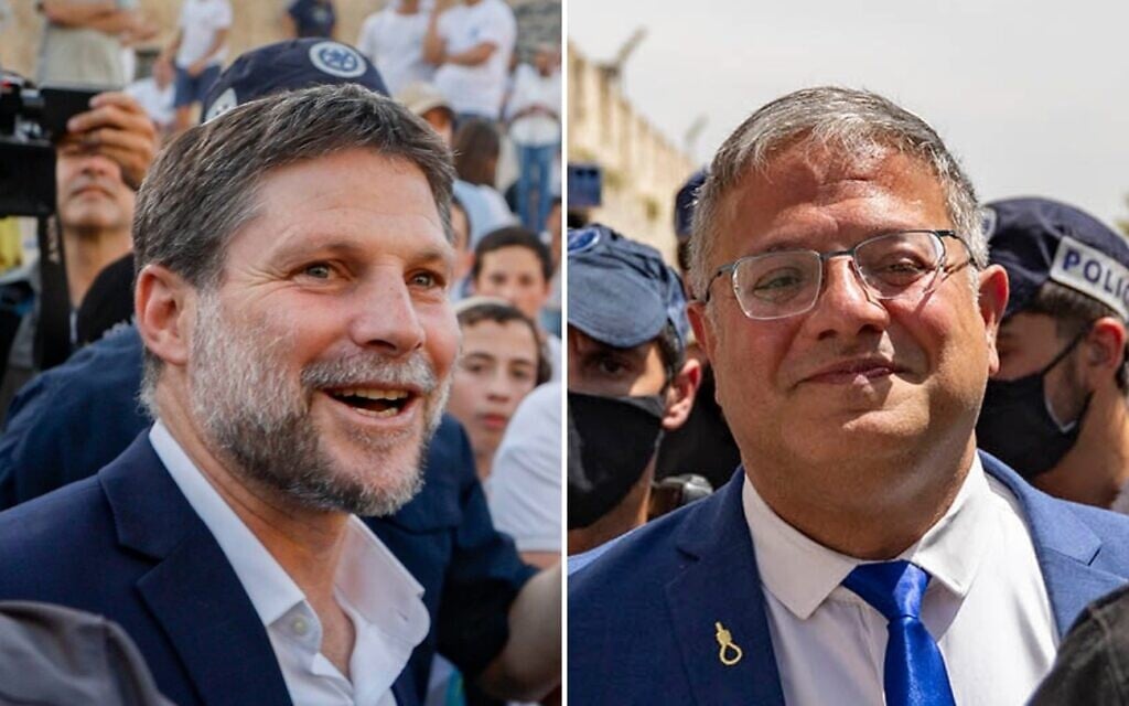 Ireland bans Smotrich, Ben Gvir for anti-Palestinian remarks, flotilla ...