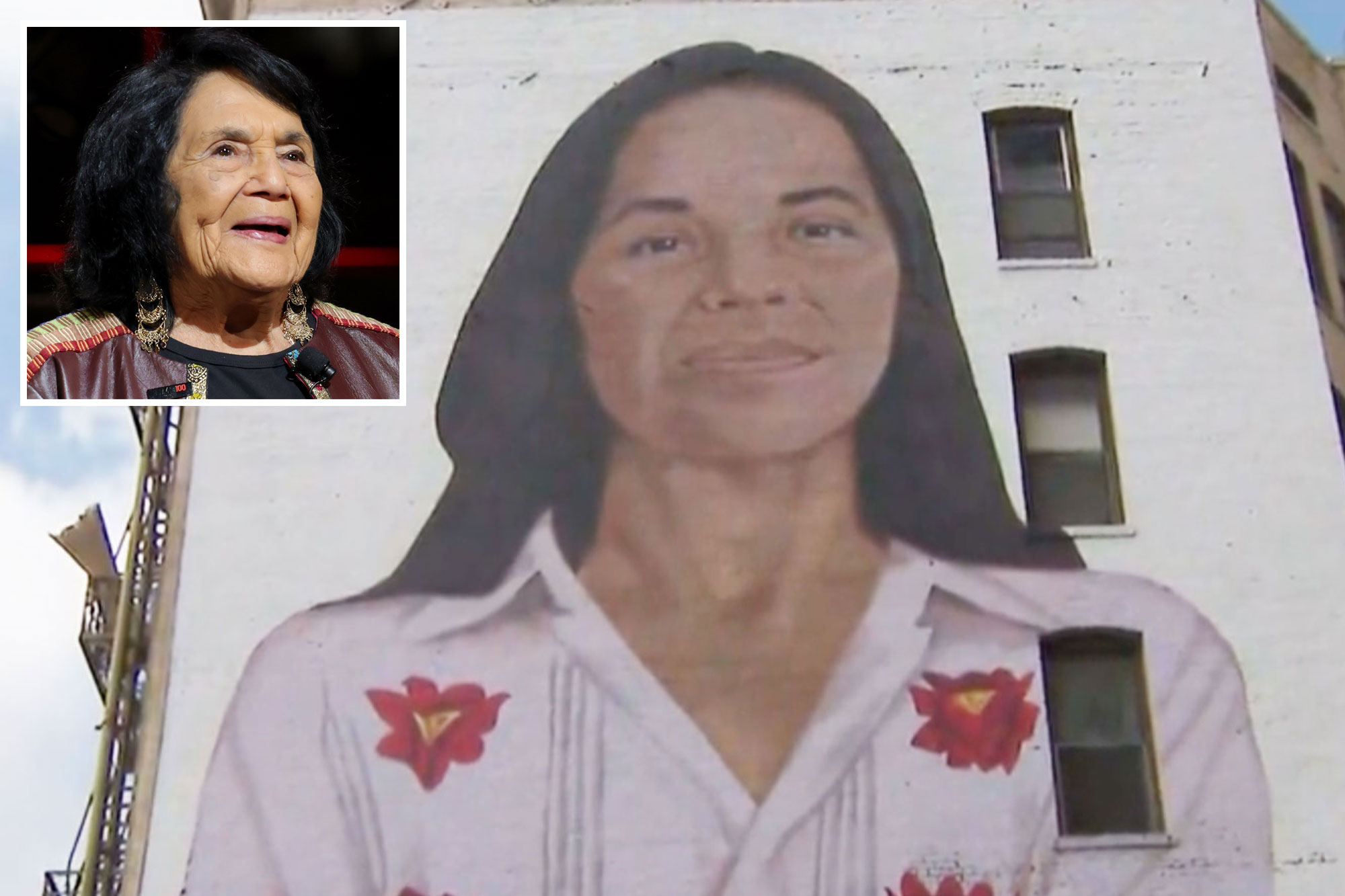 Cesar Chavez alleged victim Dolores Huerta makes first public ...