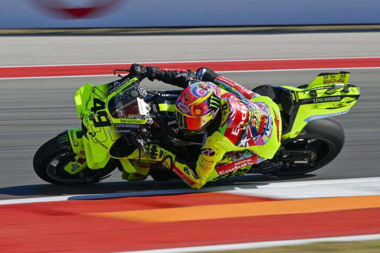 Fabio Di Giannantonio battles through pain to win the 2026 Catalan MotoGP