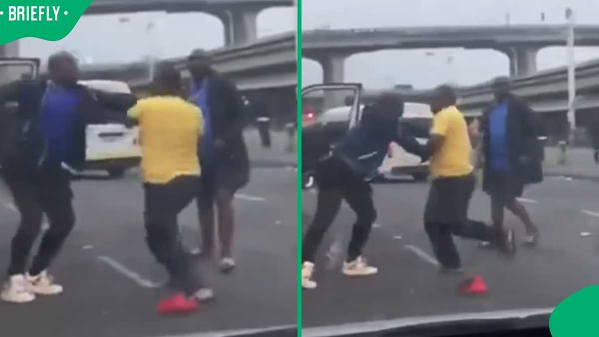 A taxi driver refused to back down even after his attackers pulled out ...