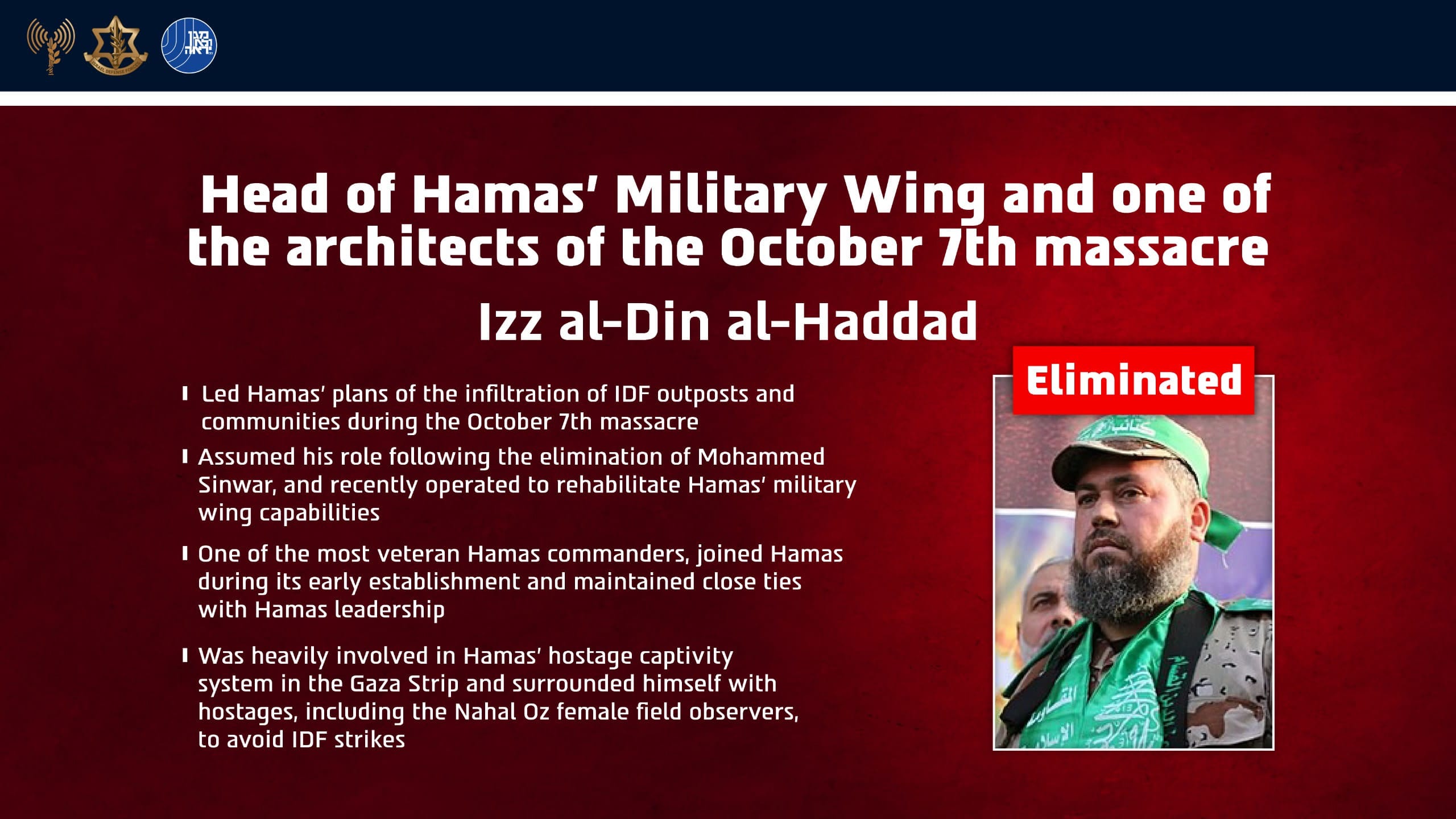 Hamas's Gaza military chief broke his own rules, allowing IDF to find ...
