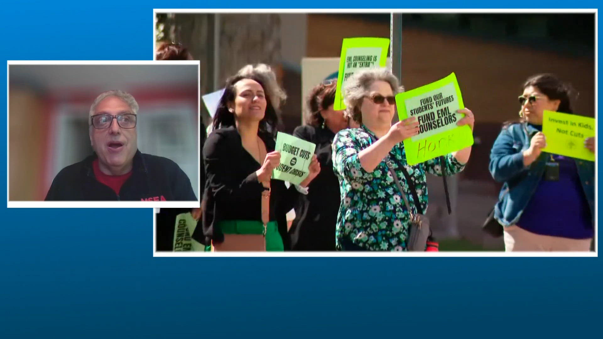 'These cuts are people:' MCEA president expresses concern of schools budget