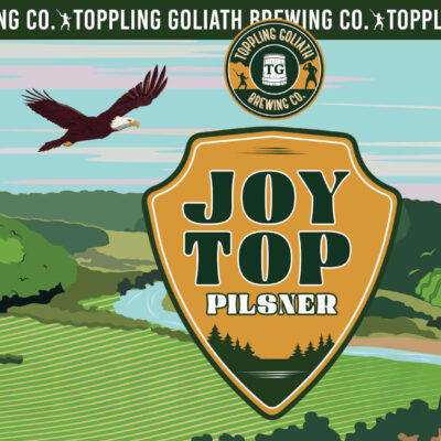 Toppling Goliath Brewing announces Joy Top Pilsner — a new 16.9‑oz ...