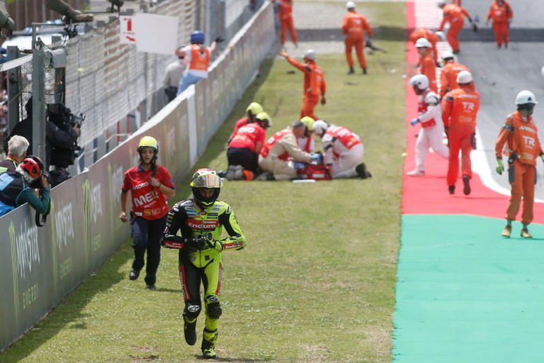 MotoGP | Diggia: "Ho chiuso gli occhi quando ho visto la ruota di Alex ...