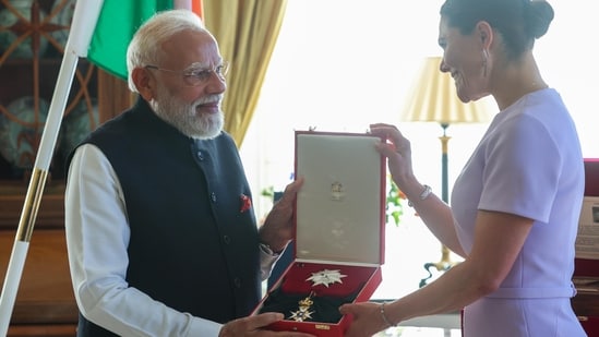 PM Modi receives Sweden's Royal Order of Polar Star, Commander Grand ...