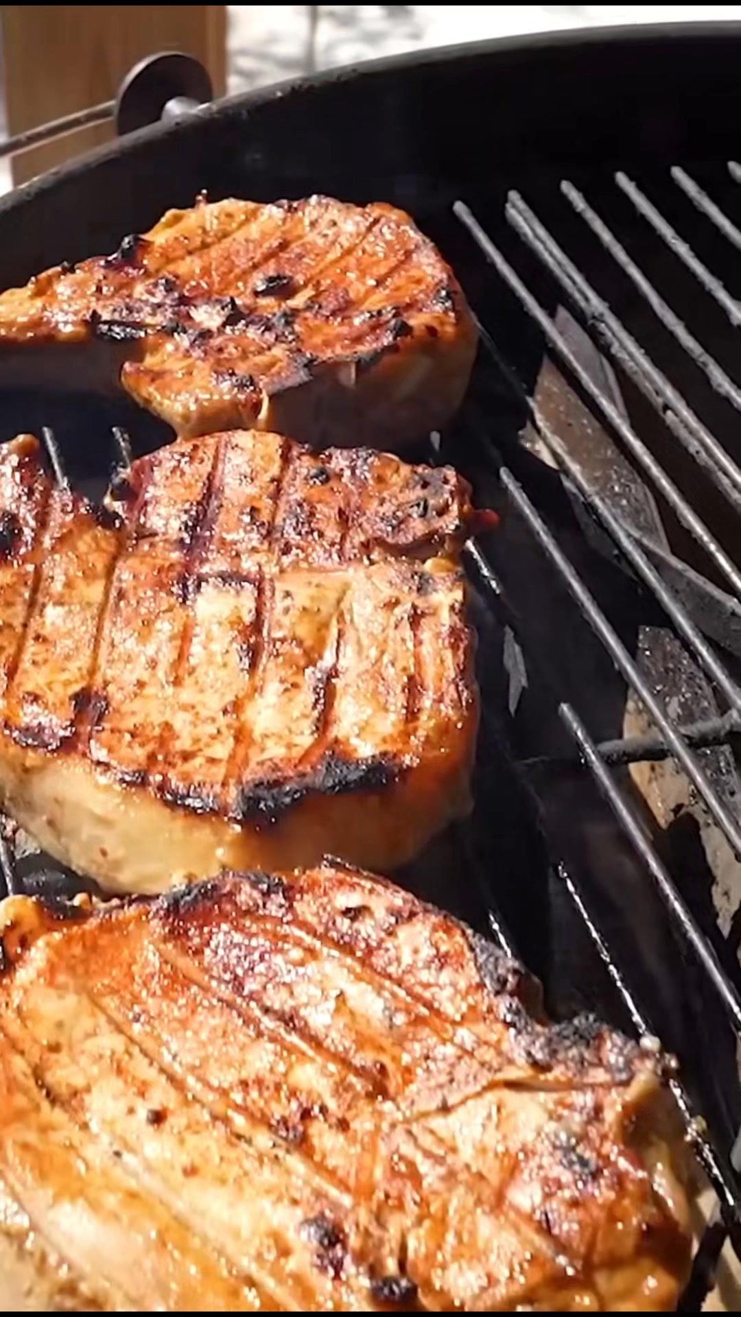 Pork on the grill with Smokin' and Grillin' with AB