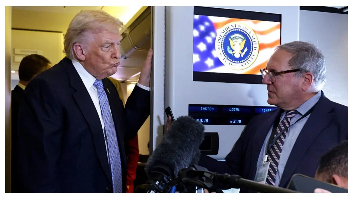 A reporter found Trump's breaking point and kept pushing and every time ...