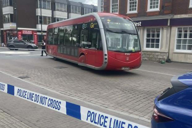 Woman rushed to hospital after crash with bus in Orpington High Street