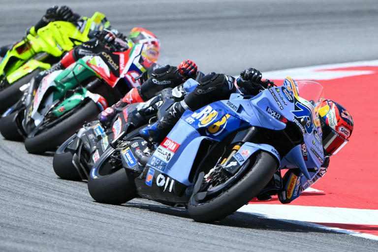 MotoGP Catalan GP red-flagged twice after scary multi-bike melee