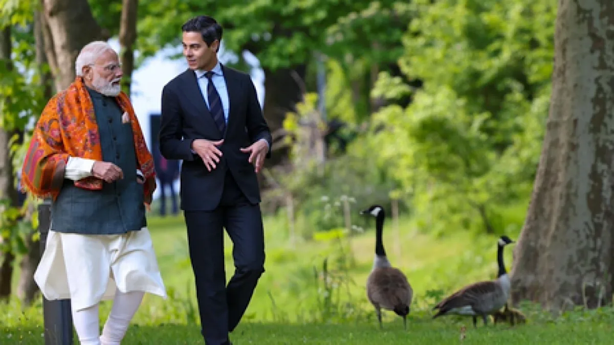 PM Modi, Rob Jetten visit iconic Dutch dam as India-Netherlands seal ...