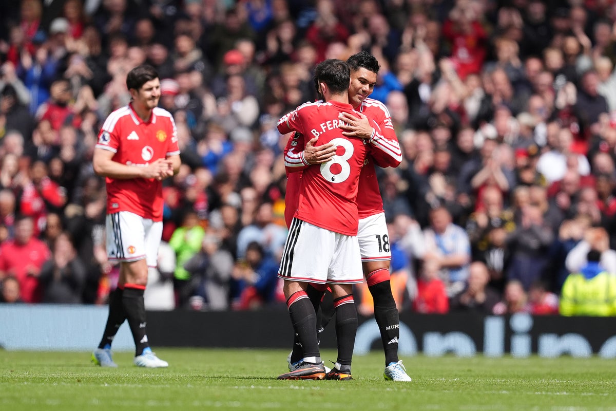 Carrick’s successors in midfield crown triumphant day for Man Utd