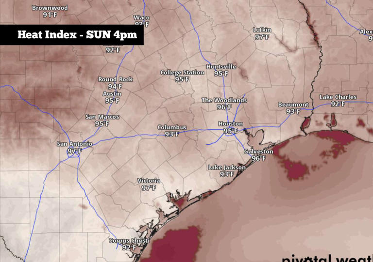 How much rain will fall in Houston this week? Here's what weather ...