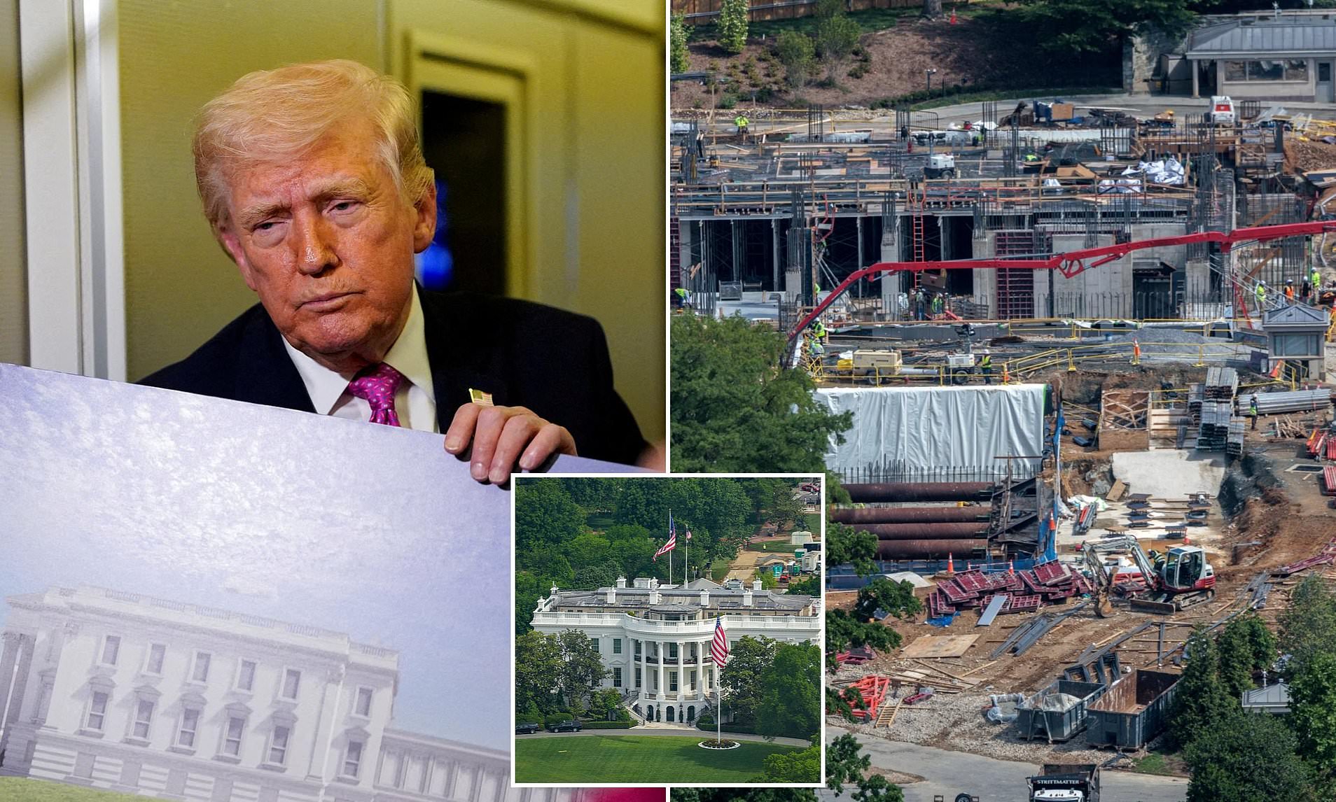 Huge blow for Trump's ballroom plans amid fight over $1 billion ...