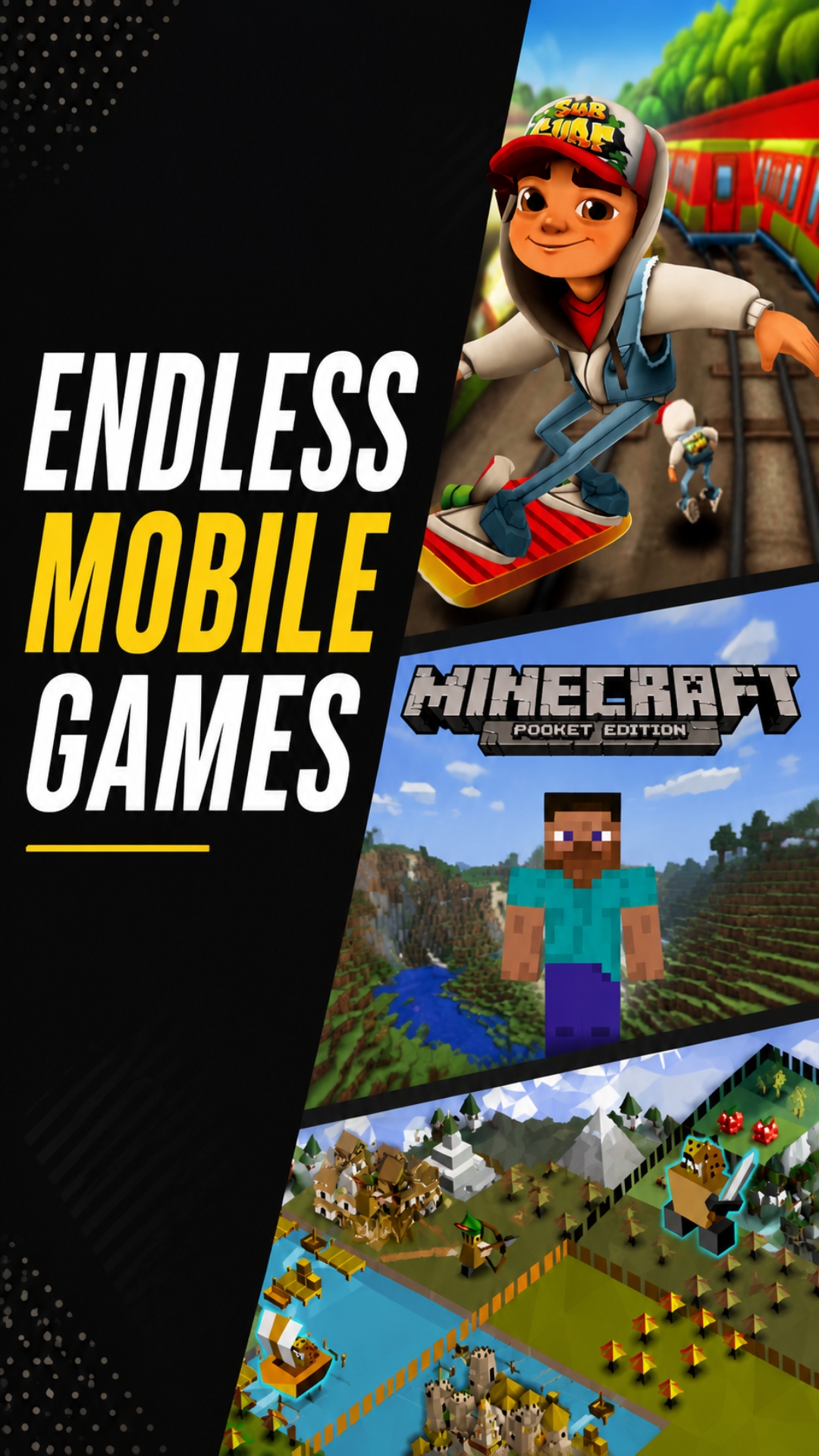 5 mobile games that feel endless