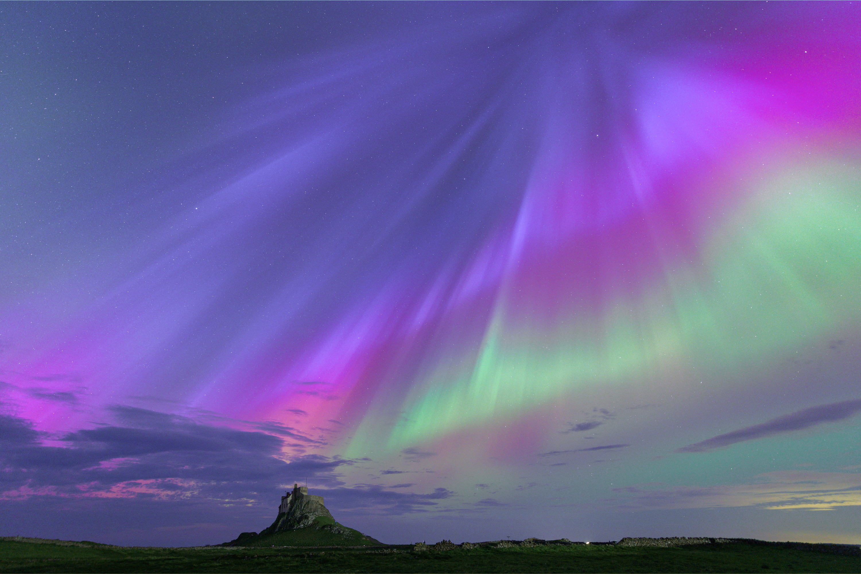 Map shows where northern lights may be seen this weekend
