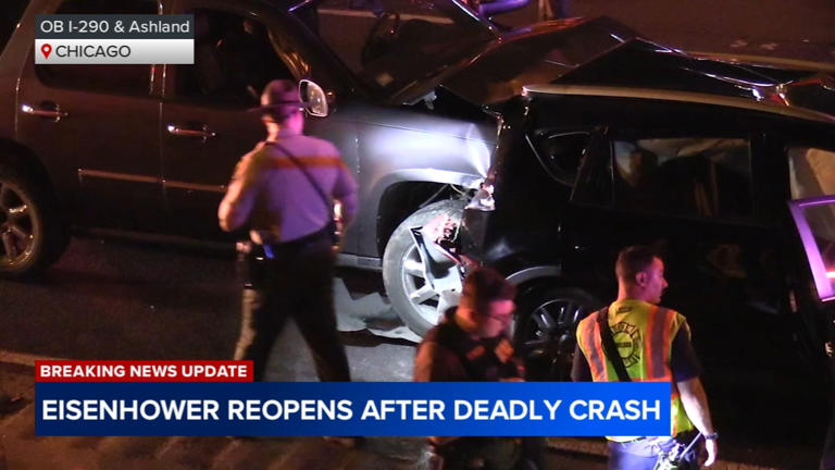 ISP investigating shooting, deadly chain-reaction crash on Eisenhower ...