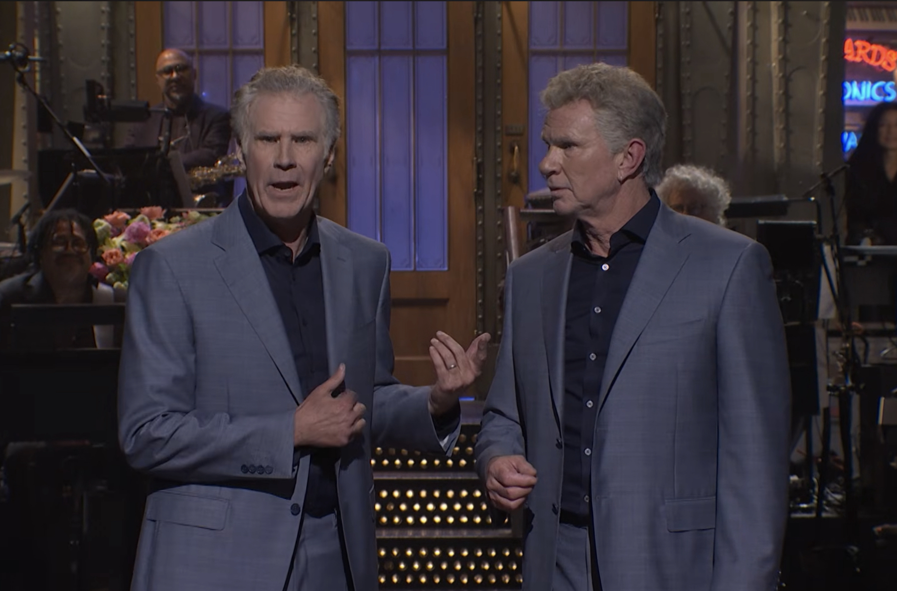 Will Ferrell's 'SNL' monologue hijacked by Chili Peppers' Chad Smith