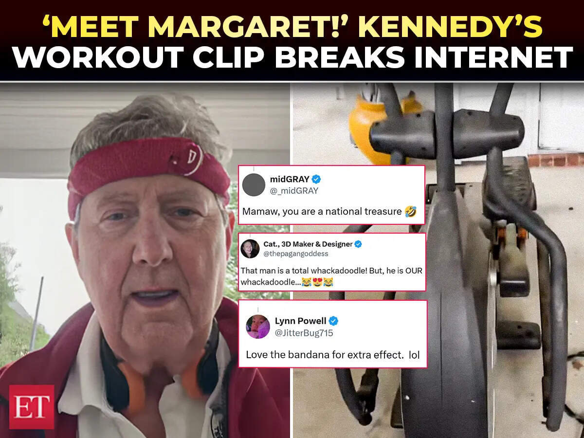 ‘Both kick butts': Kennedy introduces elliptical named 'Margaret ...
