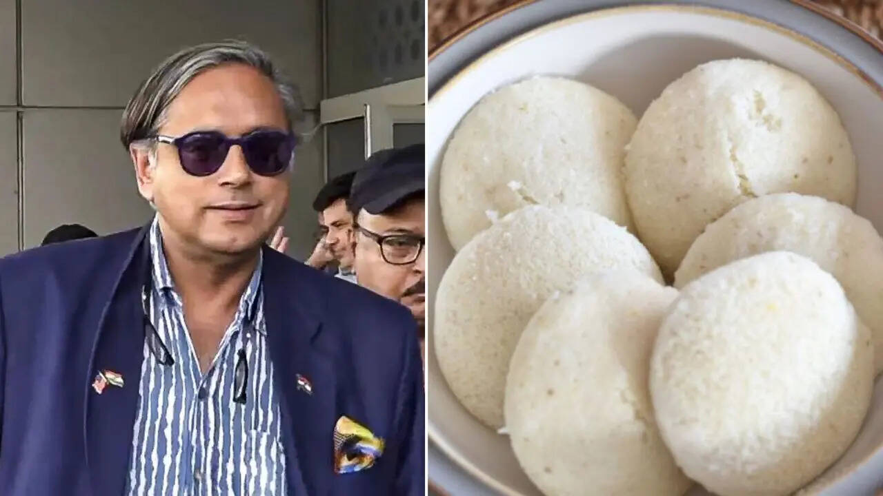 'Leave the noble idli out': Shashi Tharoor's witty response to rasgulla ...