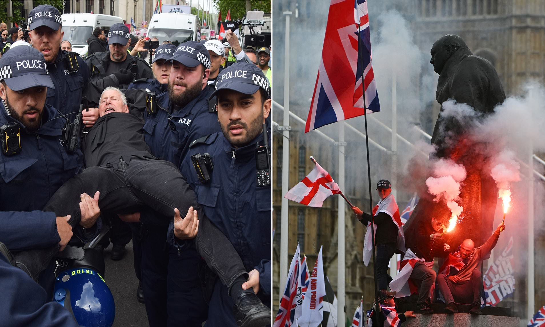 Police hunt 7 suspects from pro-Palestine rally for hate crimes after ...