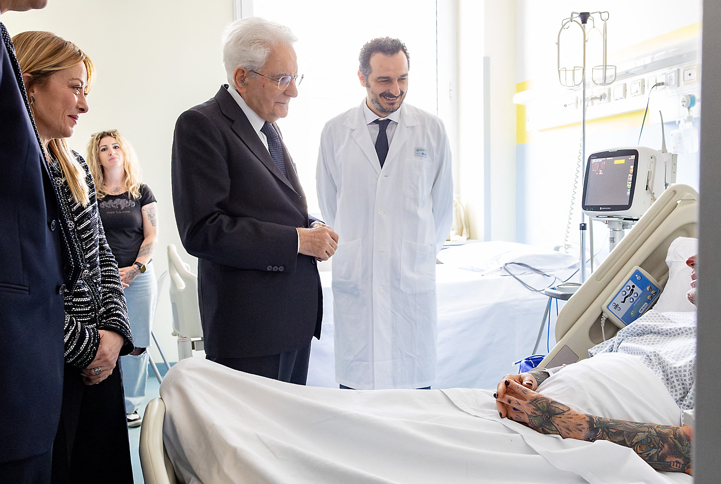 Italy’s leaders visit victims of Modena car-ramming, stabbing attacks