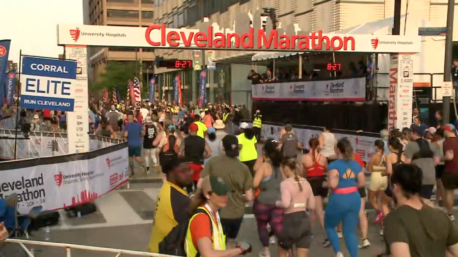 Winners of the 2026 Cleveland Marathon!