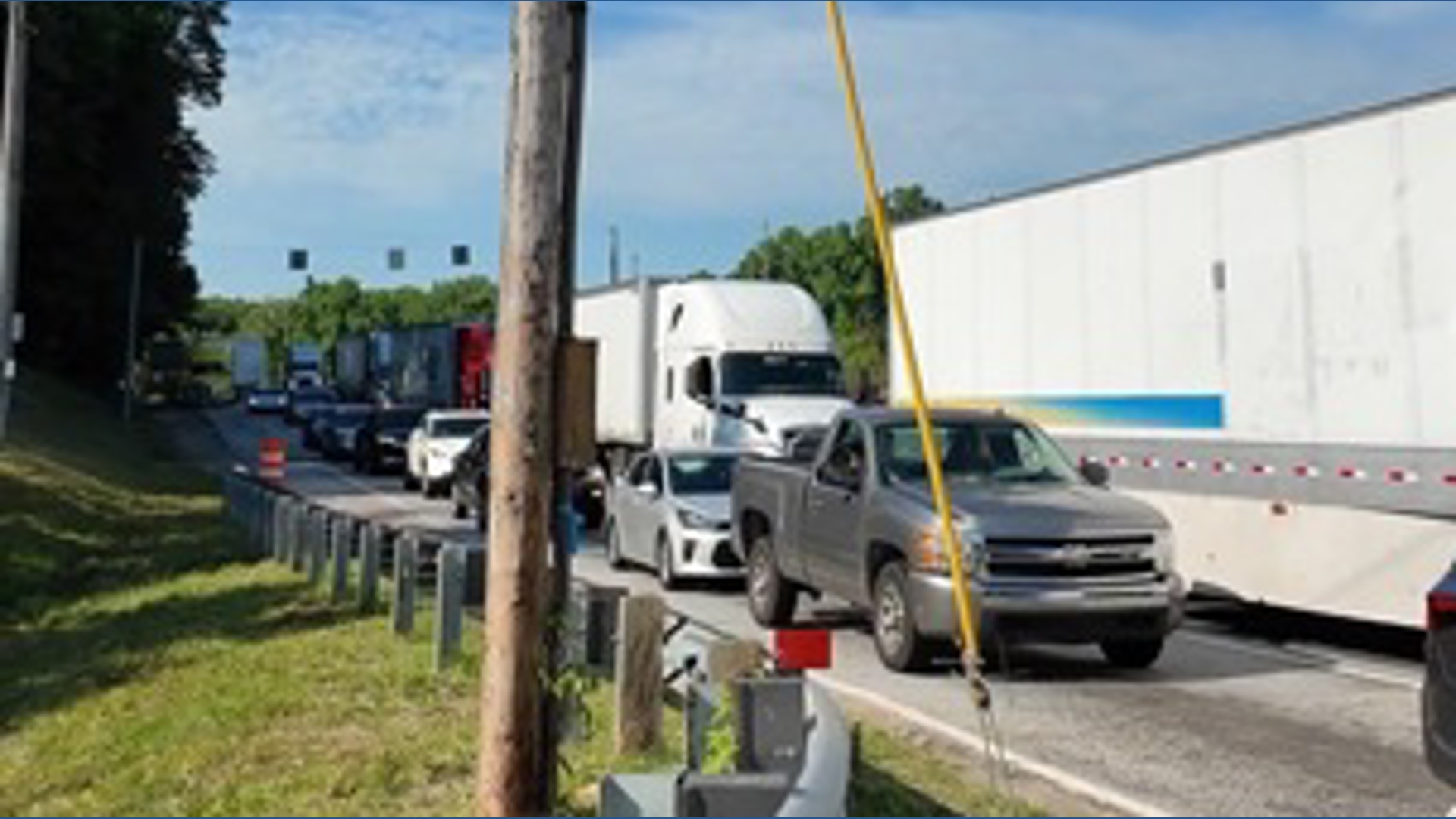 I-285 closure causes backup on Cascade