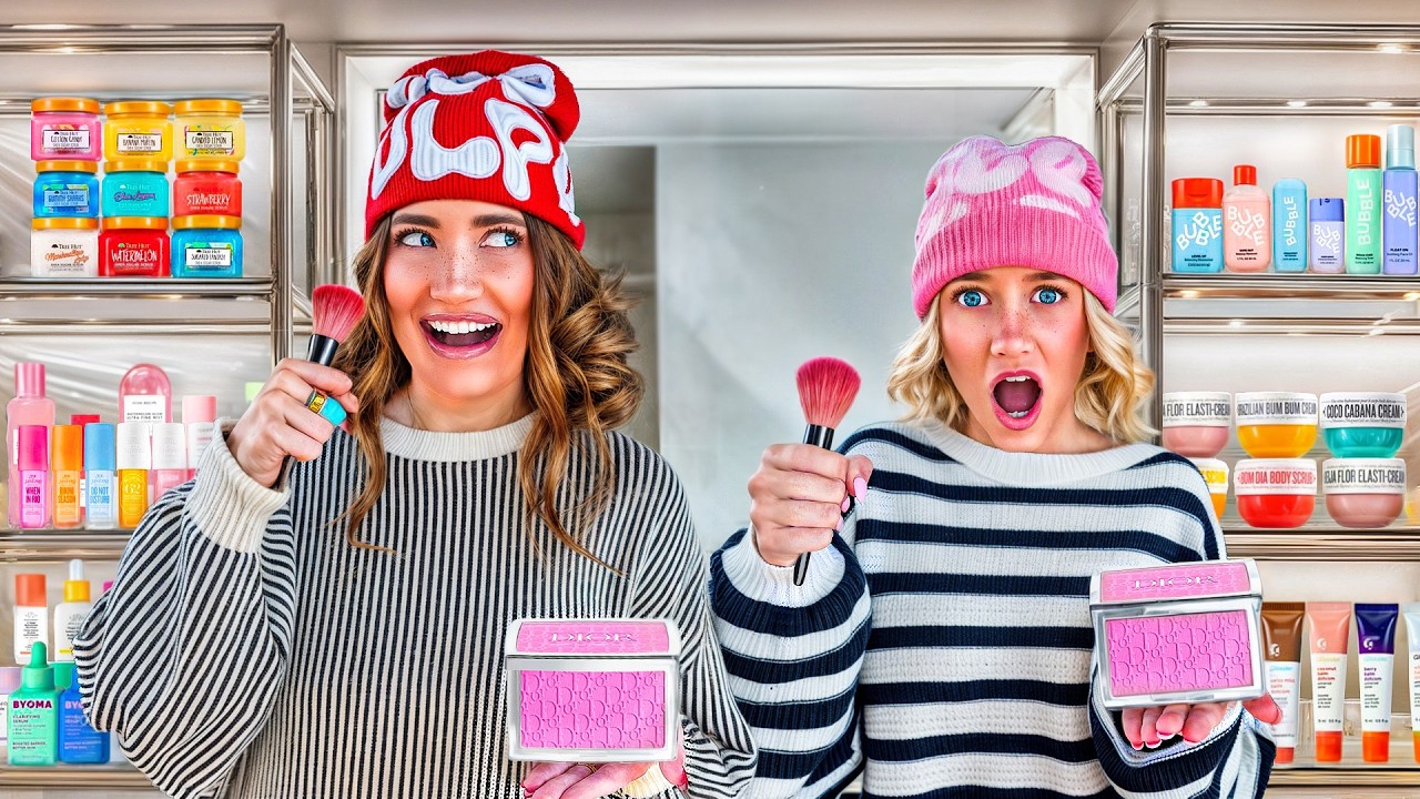 I tried my sister's morning routine!☀️