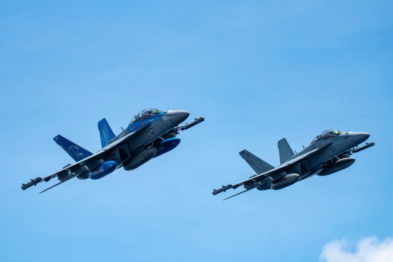 Idaho Air Force base on lockdown after 'midair collision' during air show