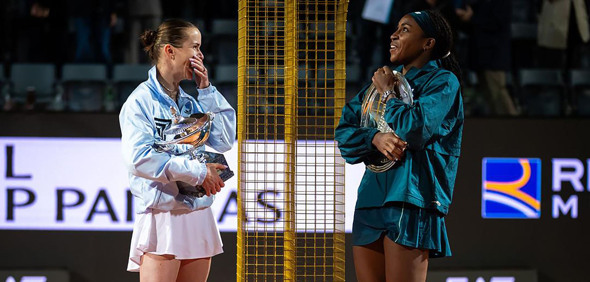 Elina Svitolina verovert Rome na thriller tegen Coco Gauff