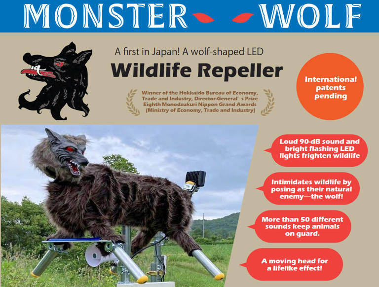 Japan can’t make robot wolves fast enough to counter the rise in bear ...