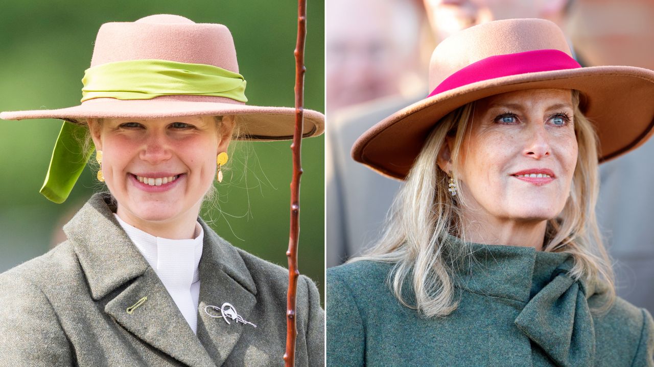 Lady Louise steals mom Duchess Sophie's hat and follows in grandmother ...