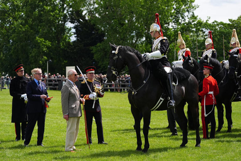 Soldier dies in front of King Charles after tragic accident in horse show