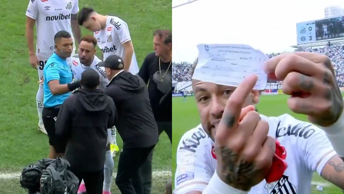 ¡Rompió la cuarta pared! Neymar explota ante la cámara y exhibe el ...