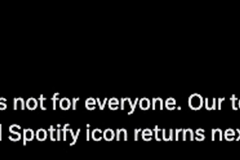 Spotify shares confirm new glitterball logo is not here to stay for one ...