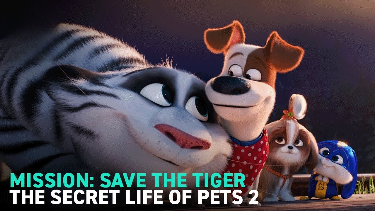 Epic mission to save the white tiger, Secret Life of Pets 2