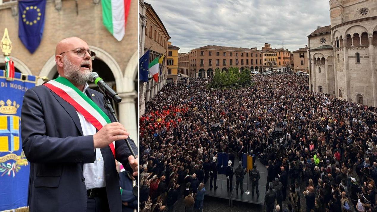 Modena unita in un grande abbraccio per rispondere alla paura