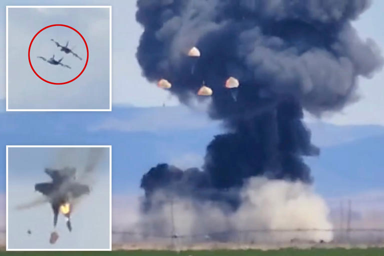 Idaho air show horror after 2 jets crash in front of frightened spectators
