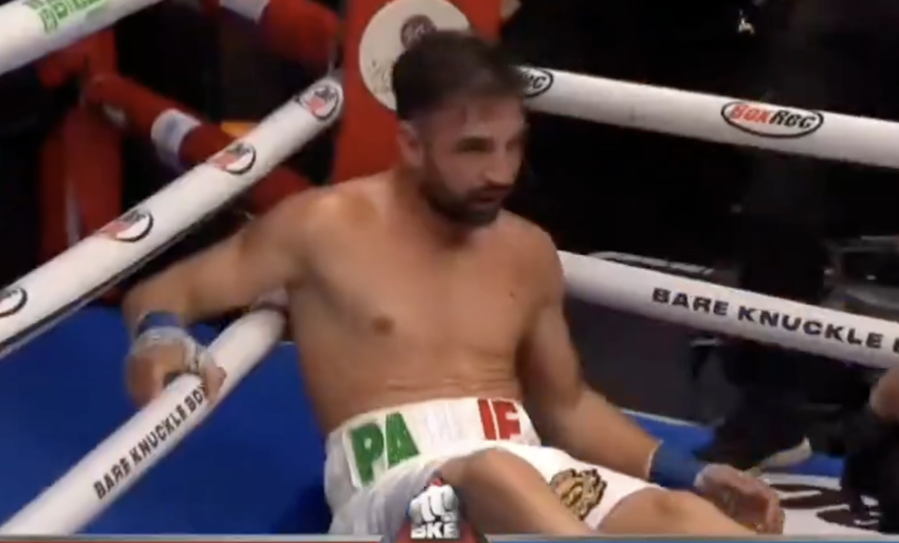 Video: Paulie Malignaggi obliterated by UFC veteran in bare-knuckle ...