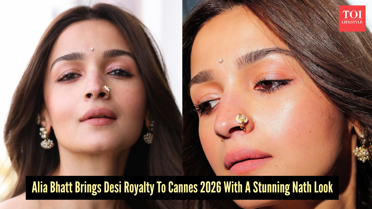 Alia Bhatt wins Cannes 2026 with a traditional nath and the internet is ...