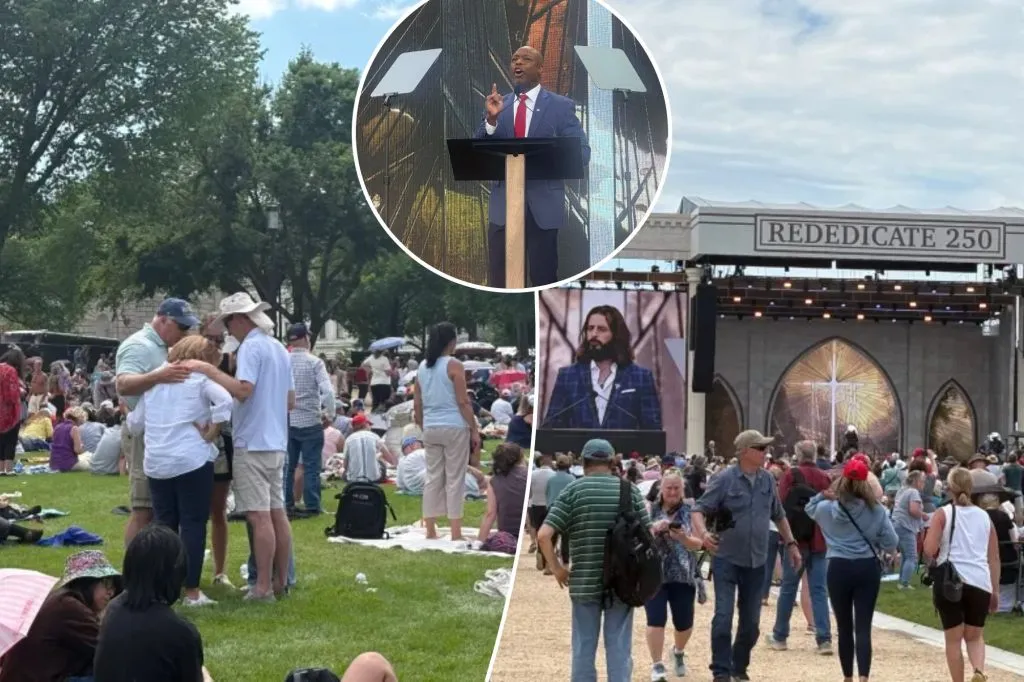 Faith and government leaders celebrate US as 'One Nation Under God' at ...