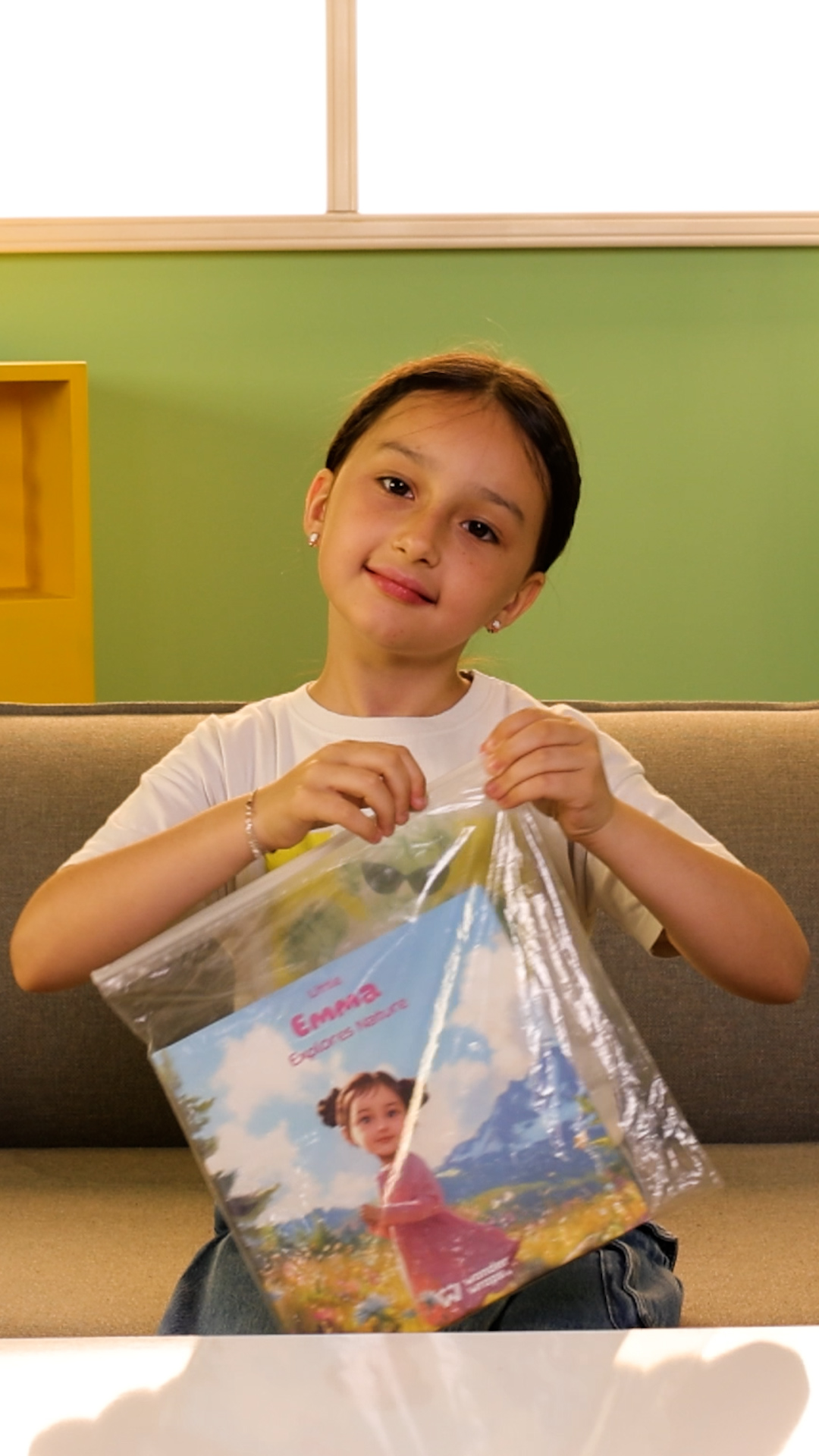 Little girl tests this travel hack for her favorite storybook 🎒📘