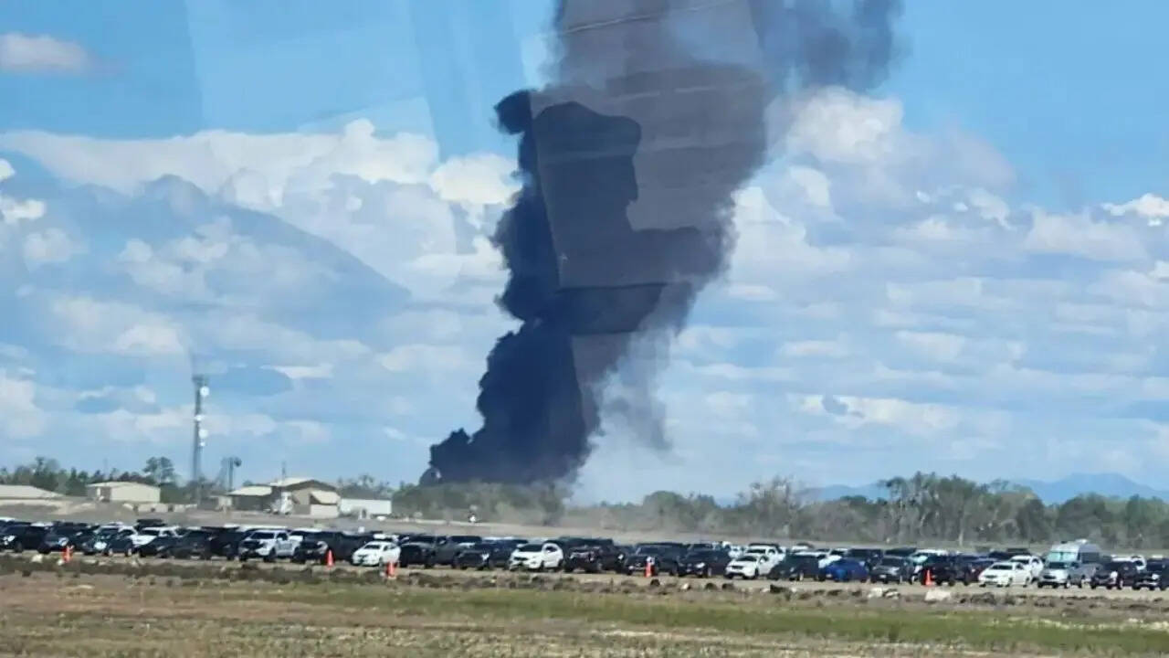 Mountain Home Air Force Base air show crash: What we know about EA-18G ...