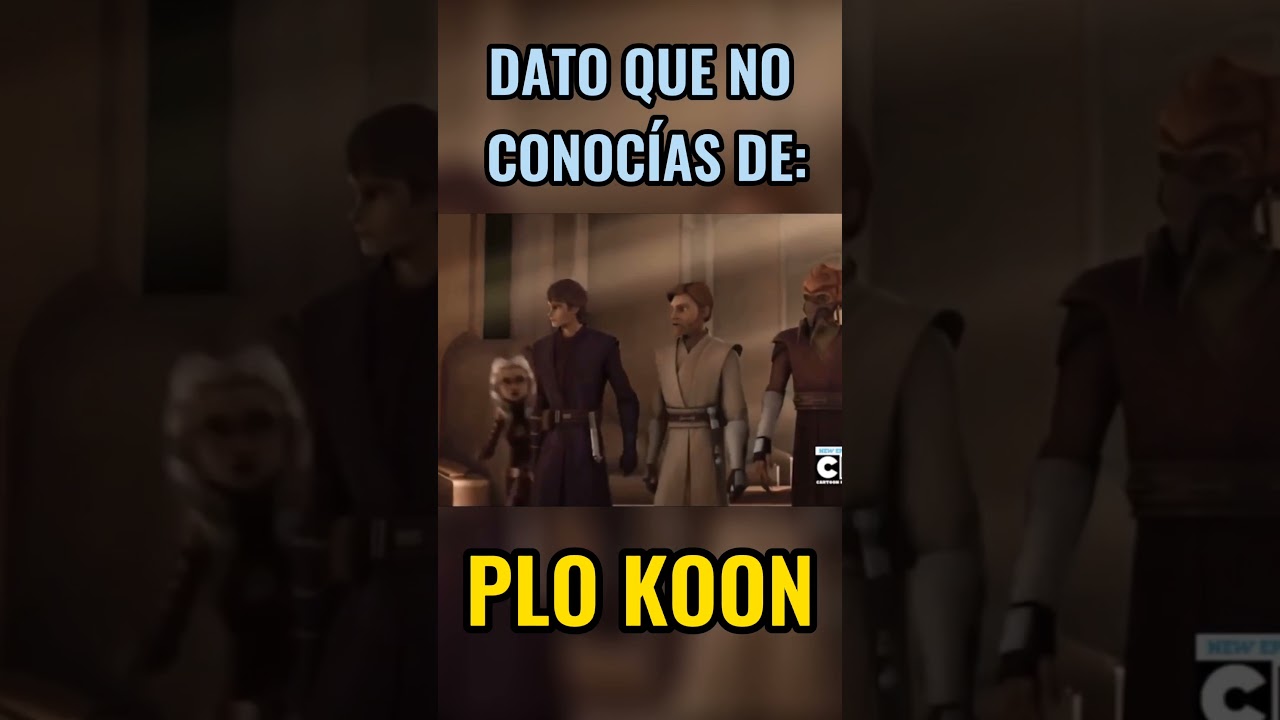 Plo Koon no era tan fuerte - Star Wars #shorts