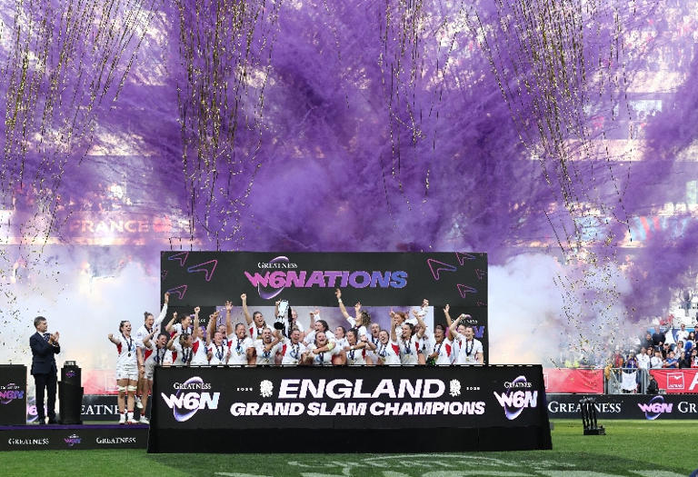 Rugby - England beat France to win eighth successive Women's Six ...