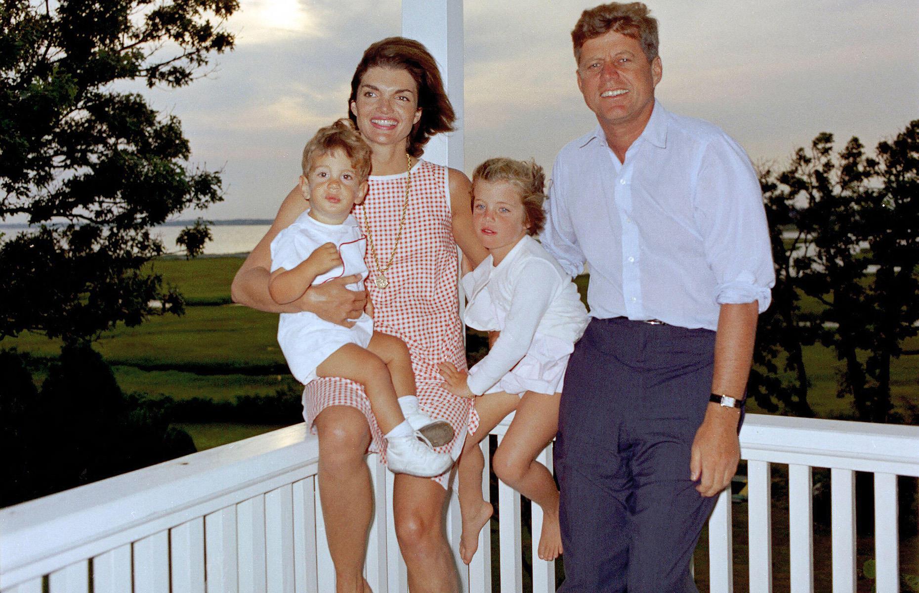 Incredible candid photos of the Kennedys at home