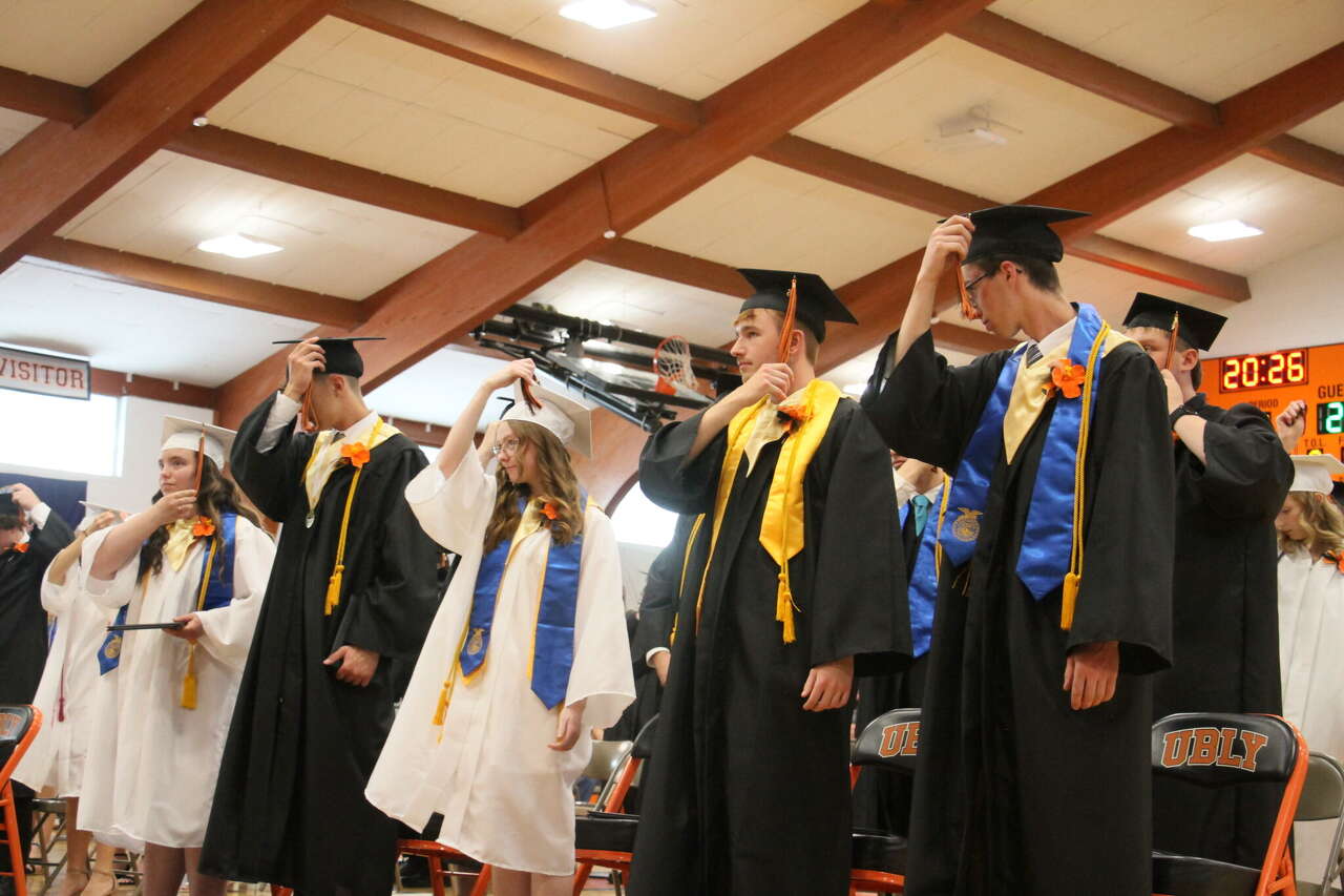 Ubly Community Schools honors 41 seniors at class of 2026 graduation
