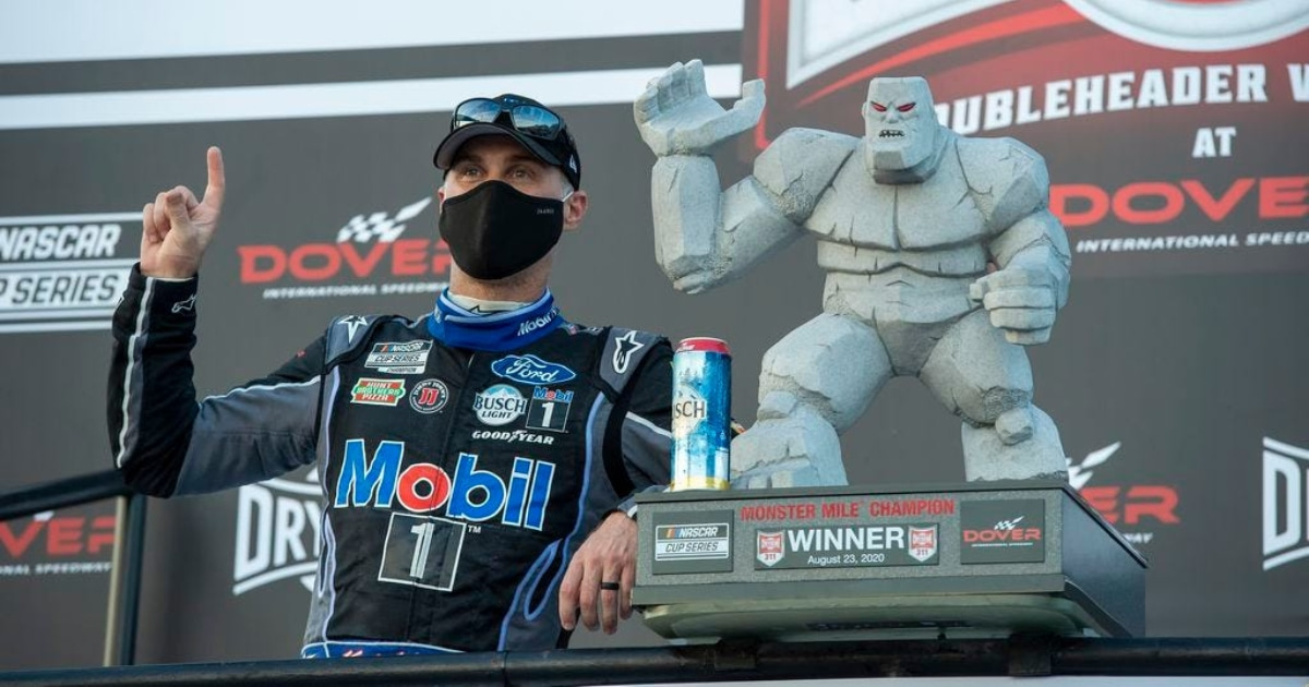Kevin Harvick reveals son Keelan broke his Miles the Monster trophy