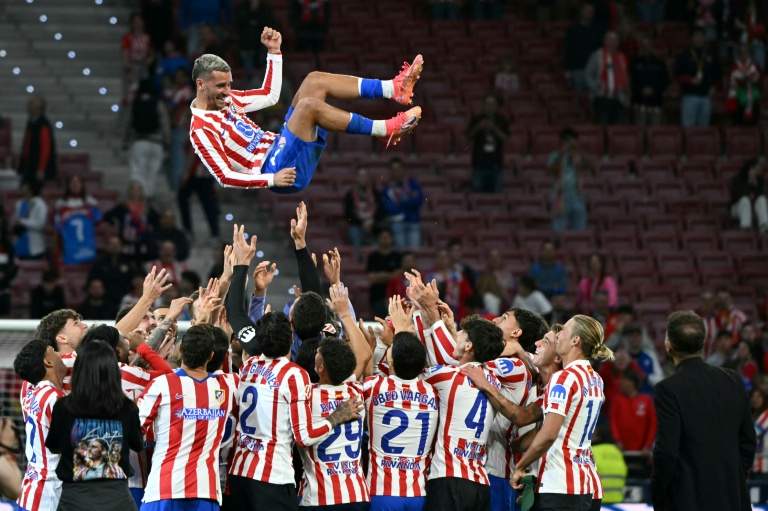 Griezmann apologetic on emotional Atletico Madrid farewell